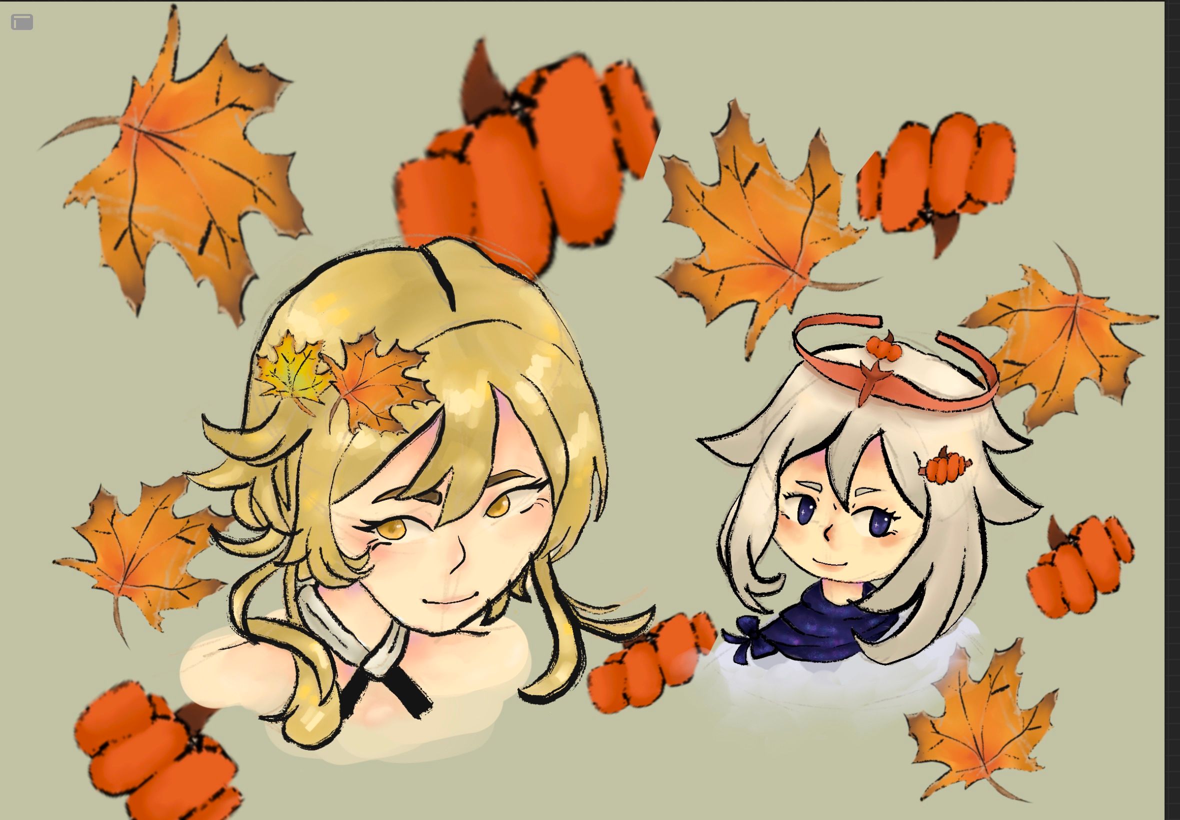 Now theres Paimon and a “background” Genshin Impact | HoYoLAB