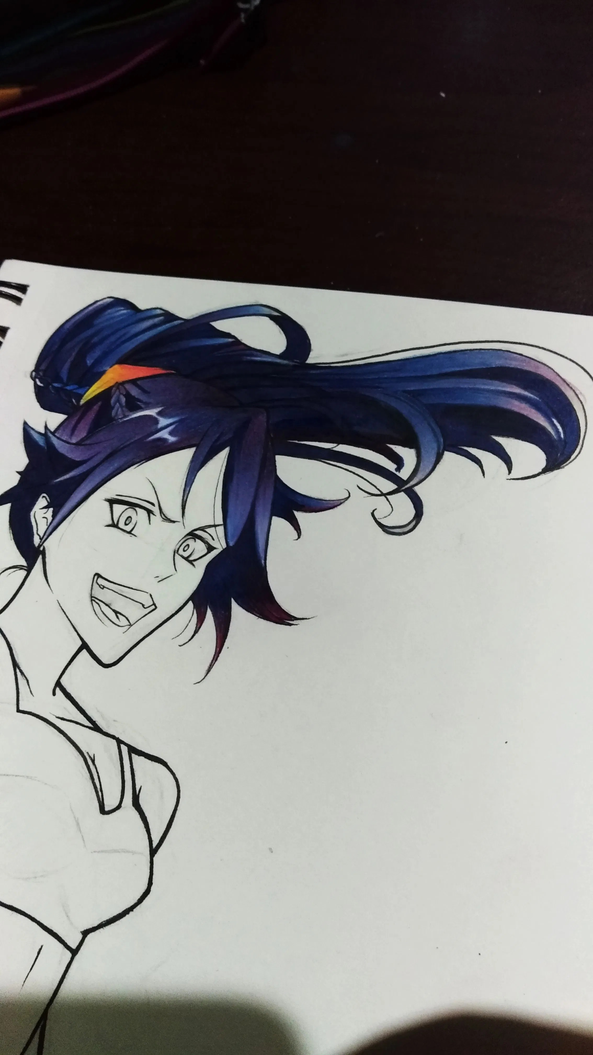 Yoruichi | Bleach drawing | HoYoLAB