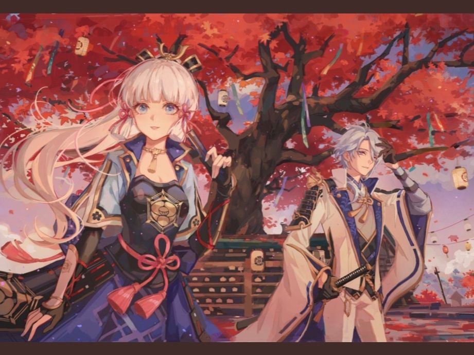 Kamisato siblings Genshin Impact | HoYoLAB