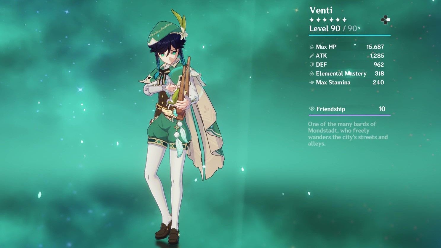 Venti VIP Status Genshin Impact | HoYoLAB