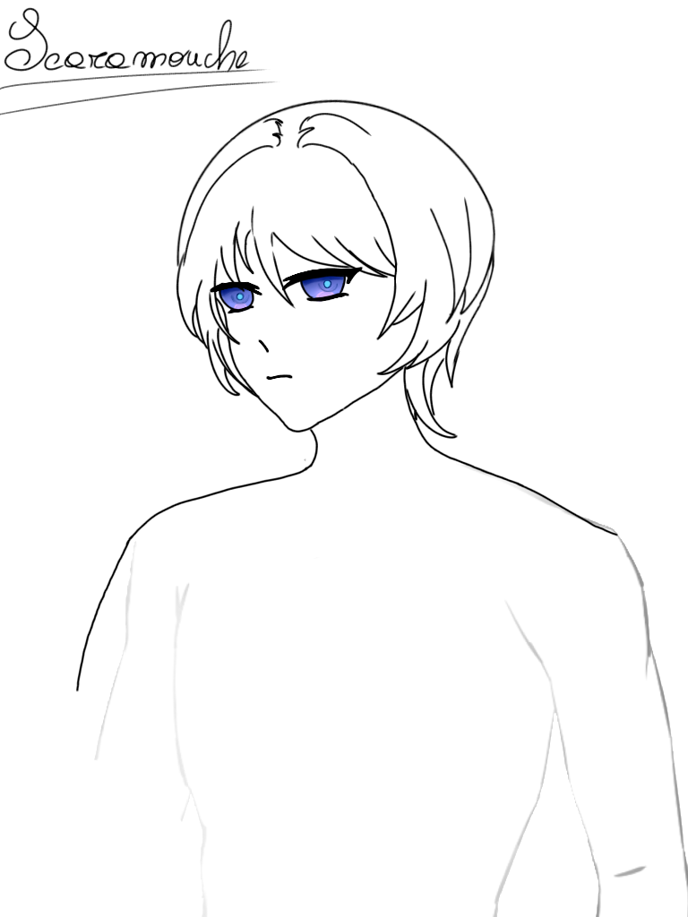 I'm drawing Scara! ⚡💜 Genshin Impact | HoYoLAB