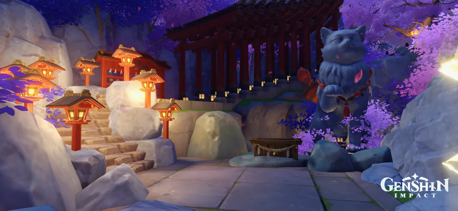 Neko Shrine a.k.a My own wishing place showcase Genshin Impact | HoYoLAB