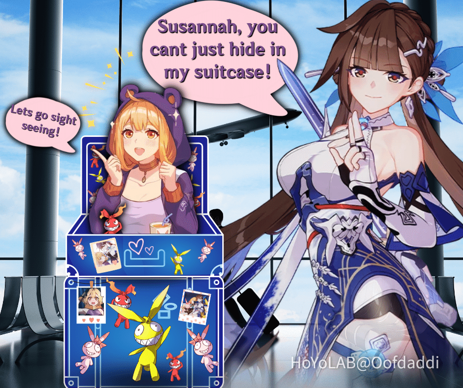 Susannah, GET OUT OF MY SUITCASE Honkai Impact 3rd | HoYoLAB