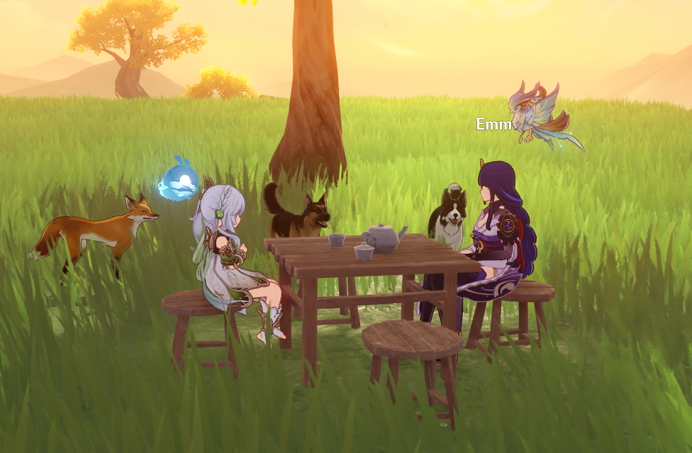 tea with electro archon Genshin Impact | HoYoLAB