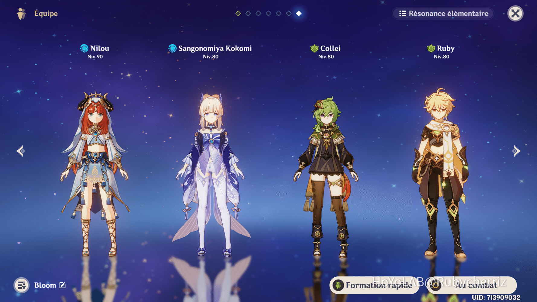 Quelles sont vos teams preférées ? Genshin Impact | HoYoLAB