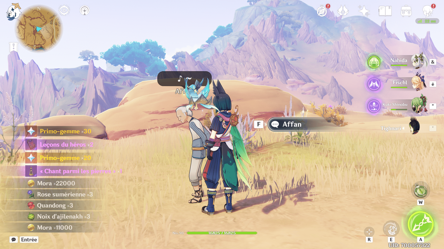 Quête cachée des fleurs du désert (110 primo-gemmes) Genshin Impact | HoYoLAB