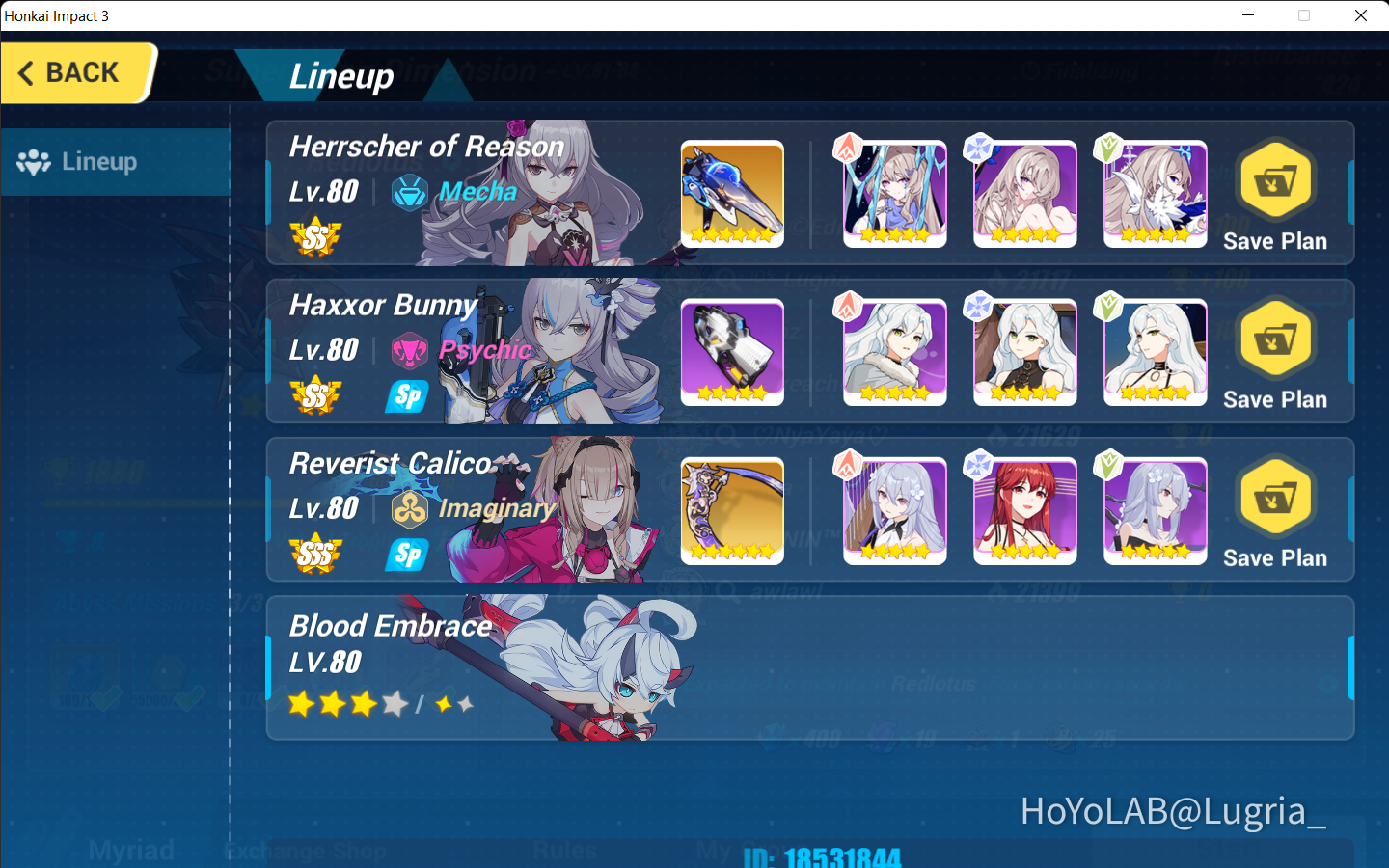 HoV (Ice) | EX Abyss RL D242 Honkai Impact 3rd | HoYoLAB