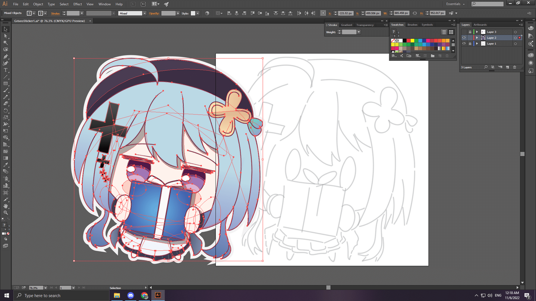 Griseo Present Sticker | UID: 12194665 | Server: SEA | IGN: RNGSlave ...