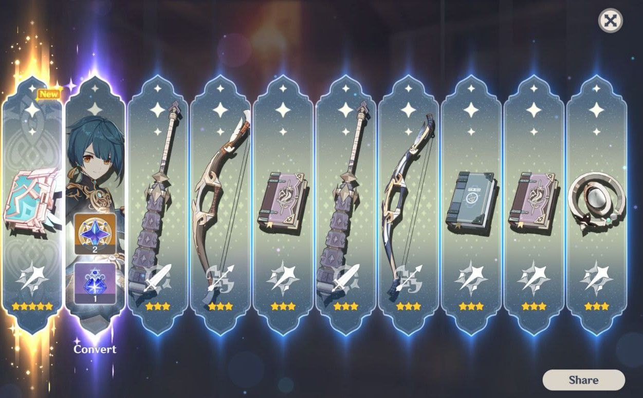 random pull Genshin Impact | HoYoLAB