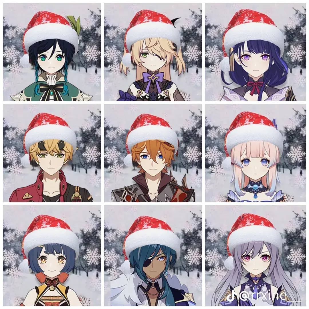 Genshin Christmas Pfps (from back then) Genshin Impact | HoYoLAB