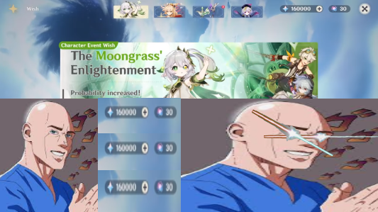 How to free nahida 7 times without anyone noticing w/onee-sins Genshin ...