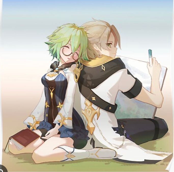 Does Anyone Ship This Sucrose X Albedo ♡︎♡︎♡︎ Genshin Impact Hoyolab