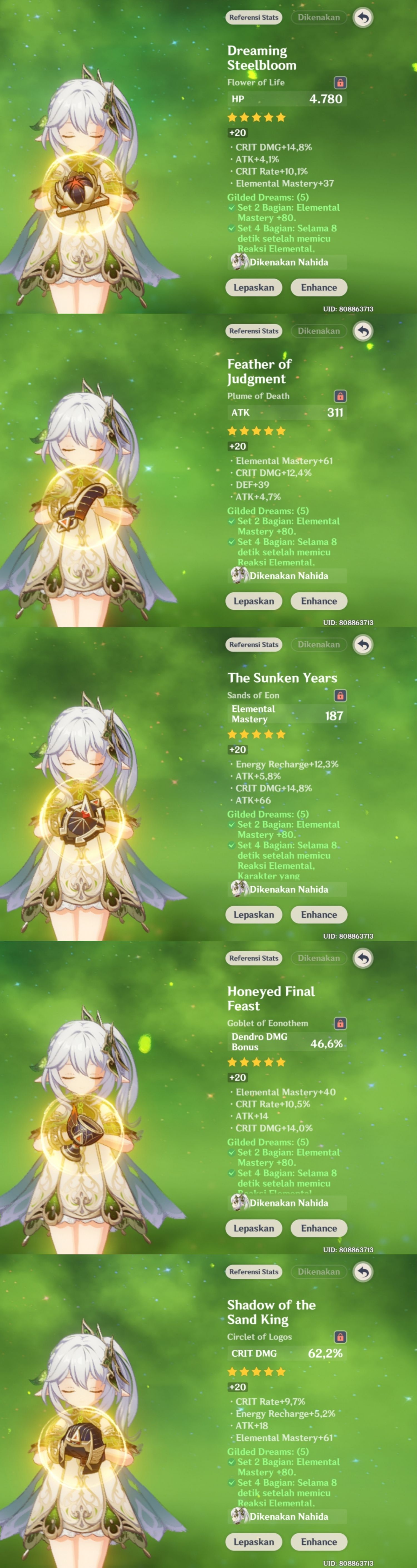 PERBANDINGAN THE WIDSITH (pasiff Interlude) DENGAN A THOUSAND FLOATING ...