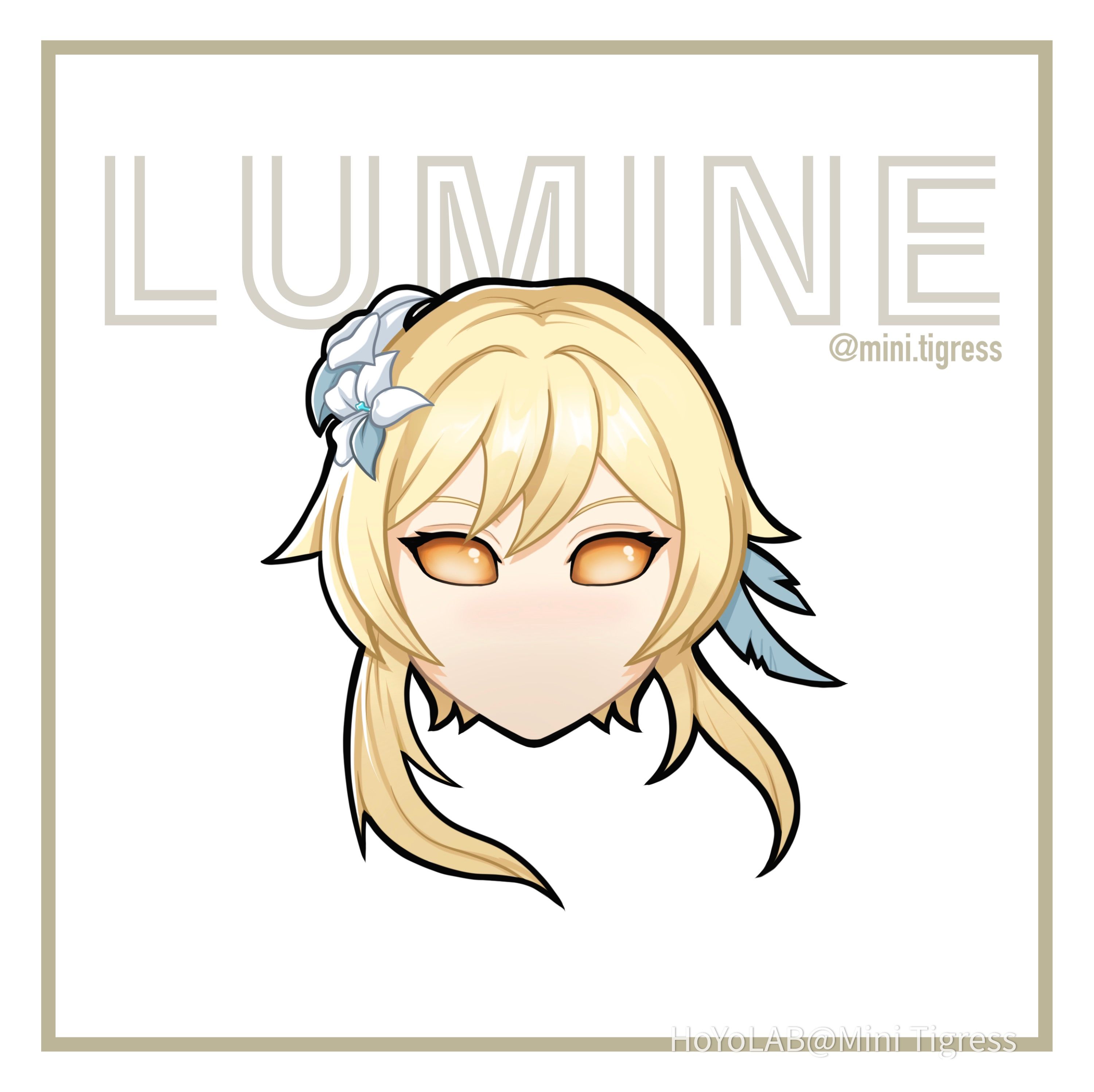 Aether and Lumine Logos Genshin Impact | HoYoLAB