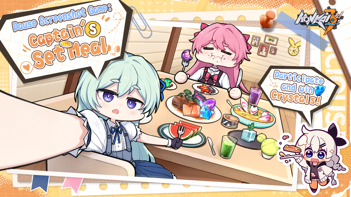 Pause Screenshot Game: Captain's Set Meal Honkai Impact 3rd | HoYoLAB
