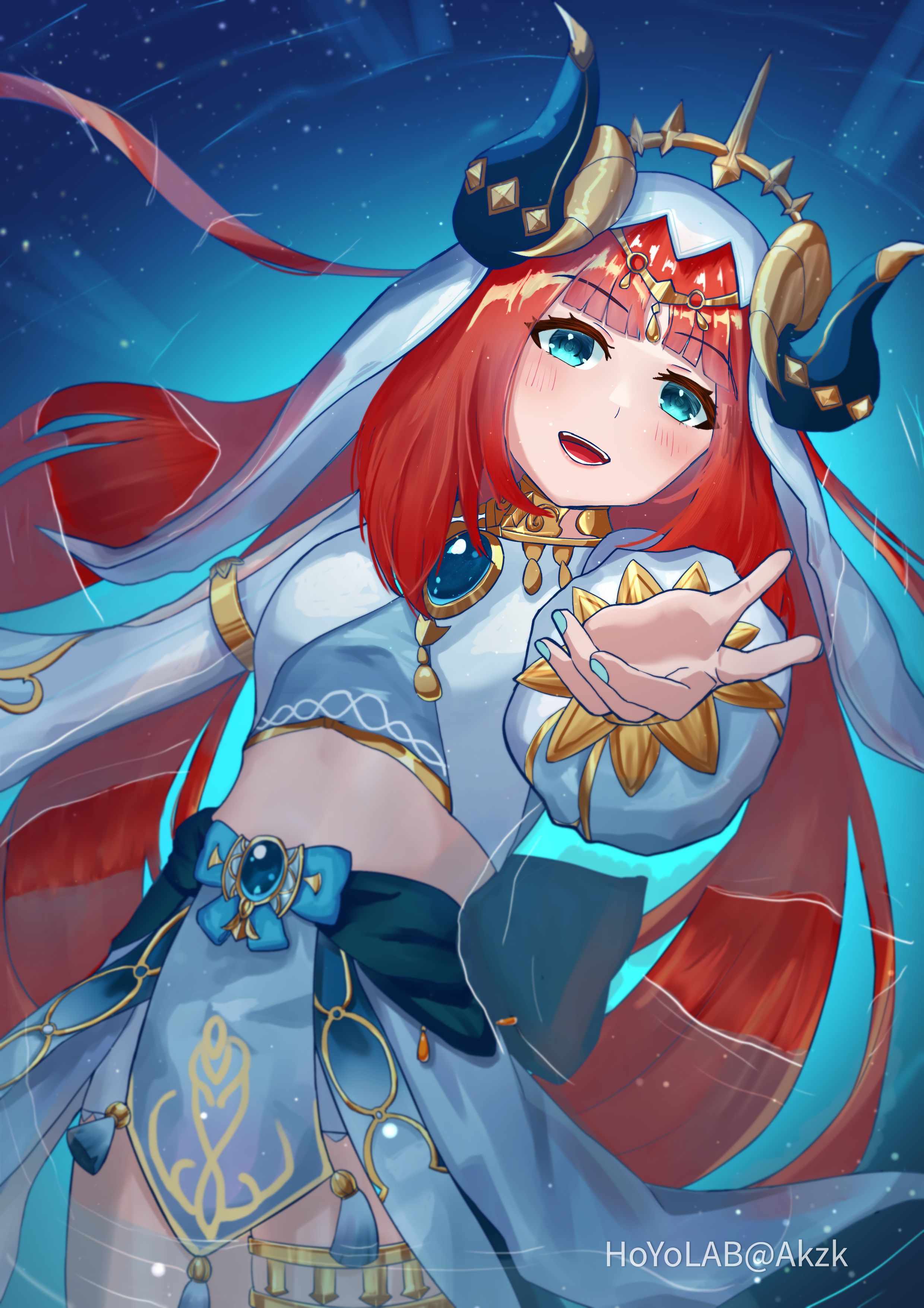 Nilou Fan art Genshin Impact | HoYoLAB