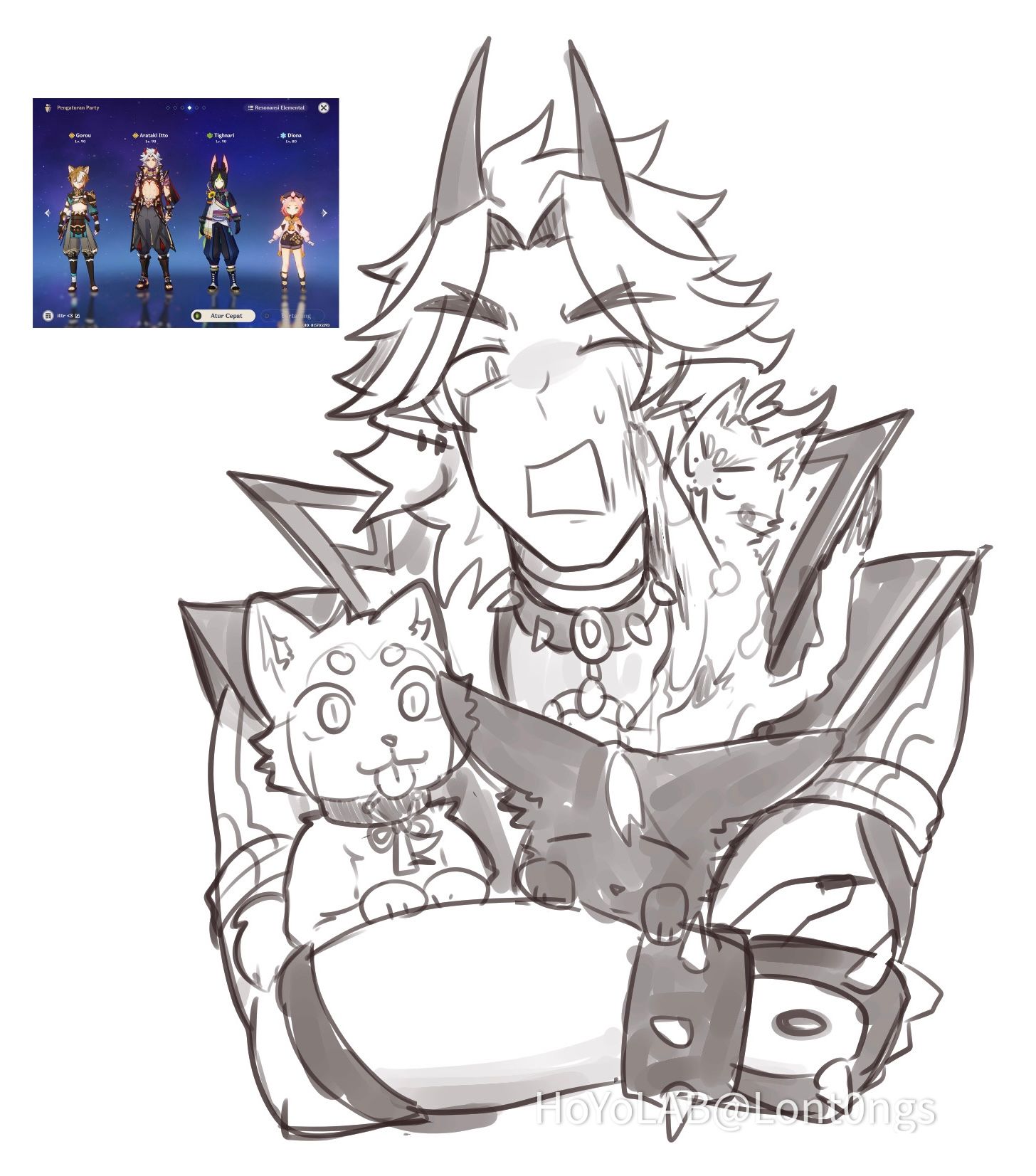 My Fluffy Team :3 Genshin Impact | HoYoLAB