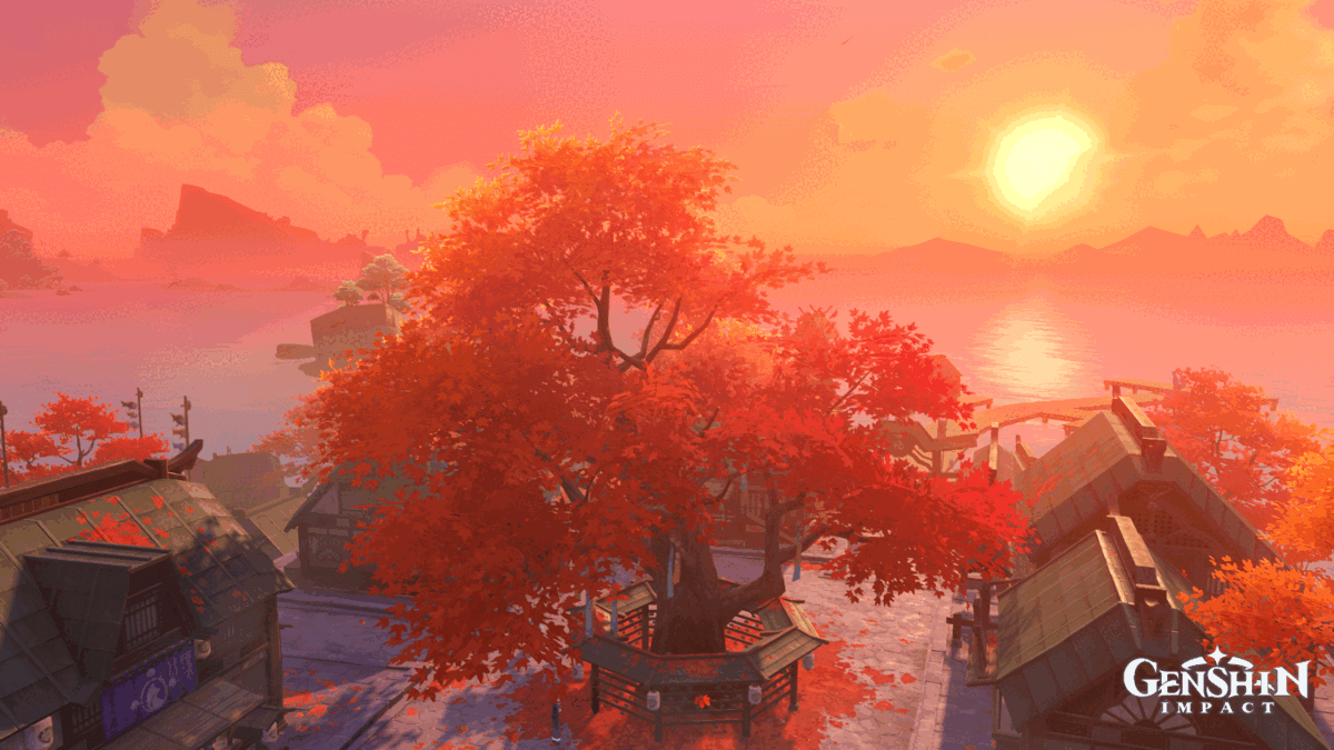 Inazuma sunsets Genshin Impact | HoYoLAB