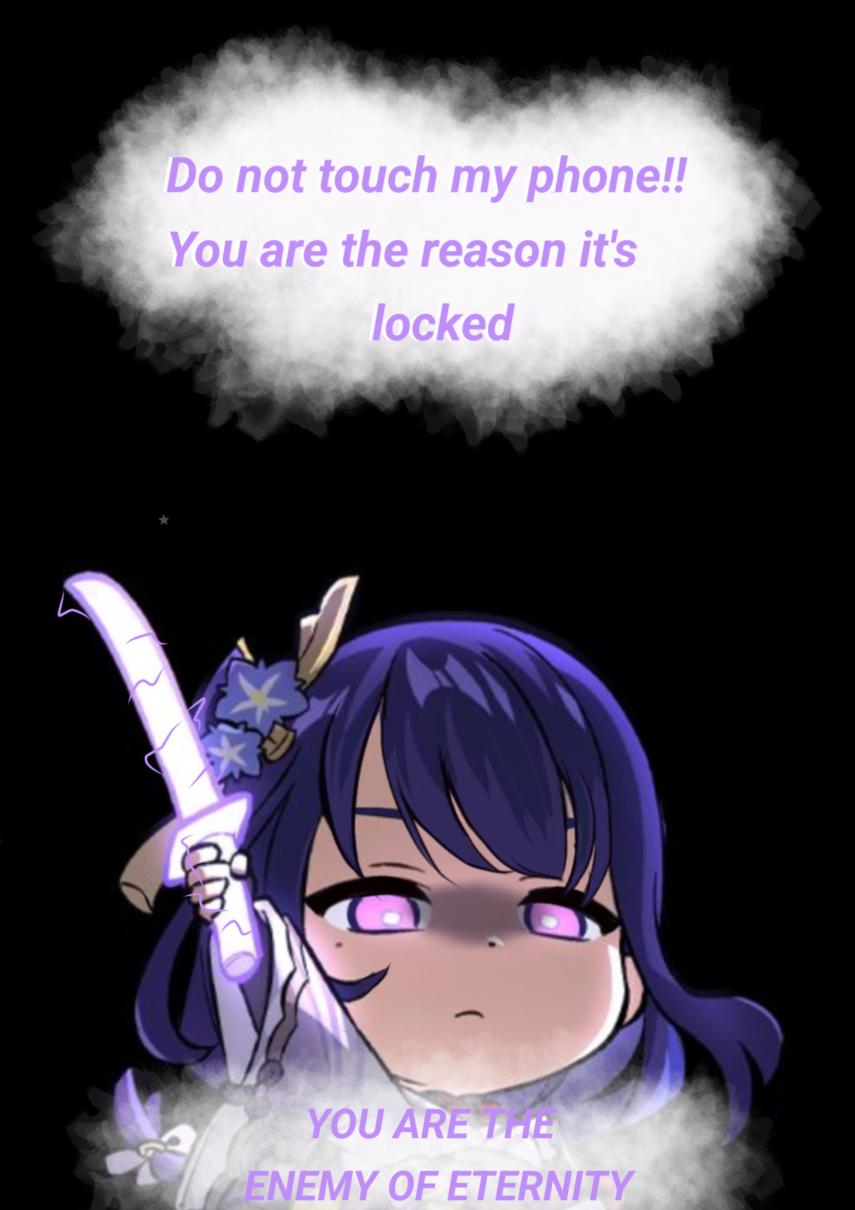 LOCK SCREEN WALLPAPER (RAIDEN SHOGUN) Genshin Impact | HoYoLAB