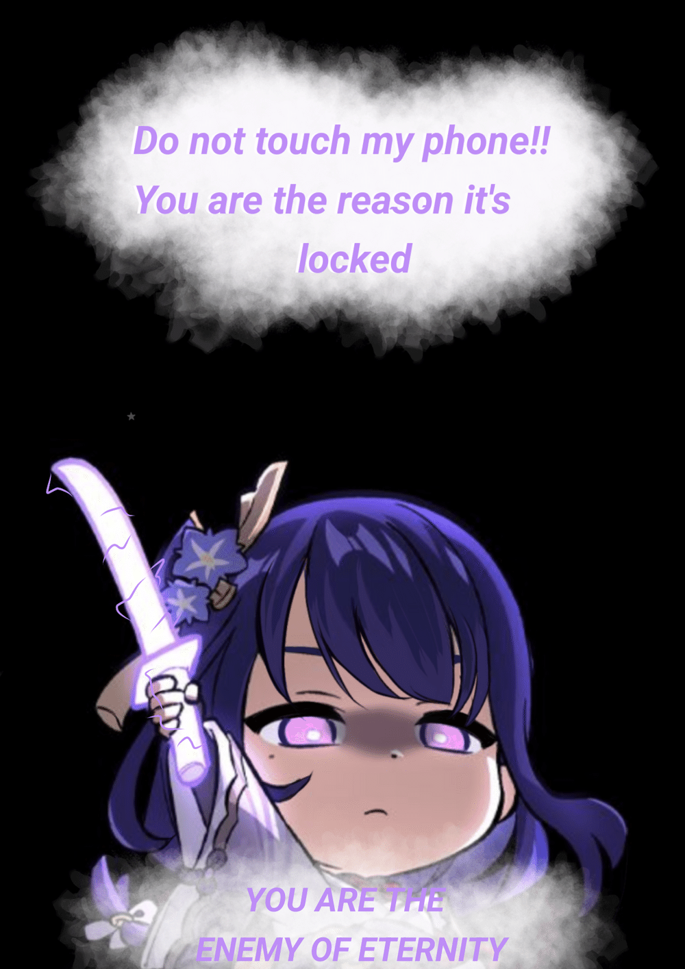 LOCK SCREEN WALLPAPER (RAIDEN SHOGUN) Genshin Impact | HoYoLAB