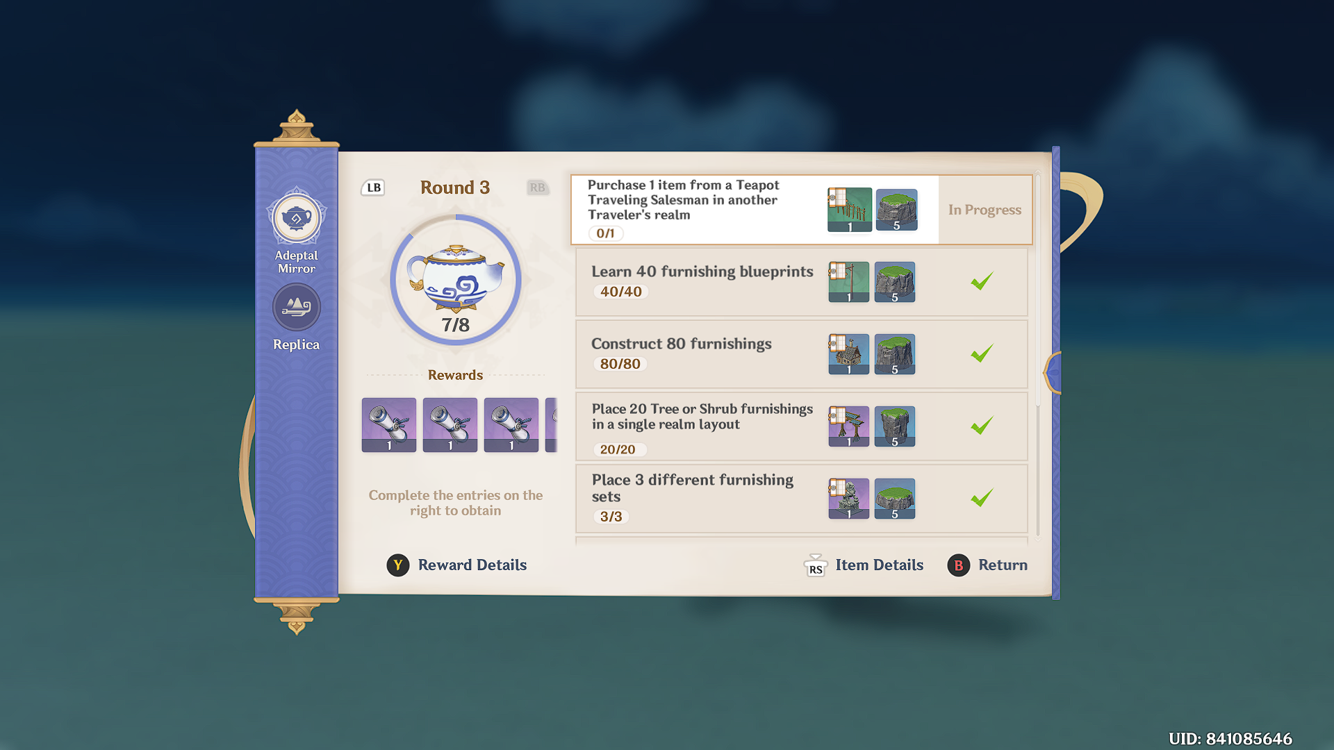 Serenitea Pot Quest problems Genshin Impact | HoYoLAB