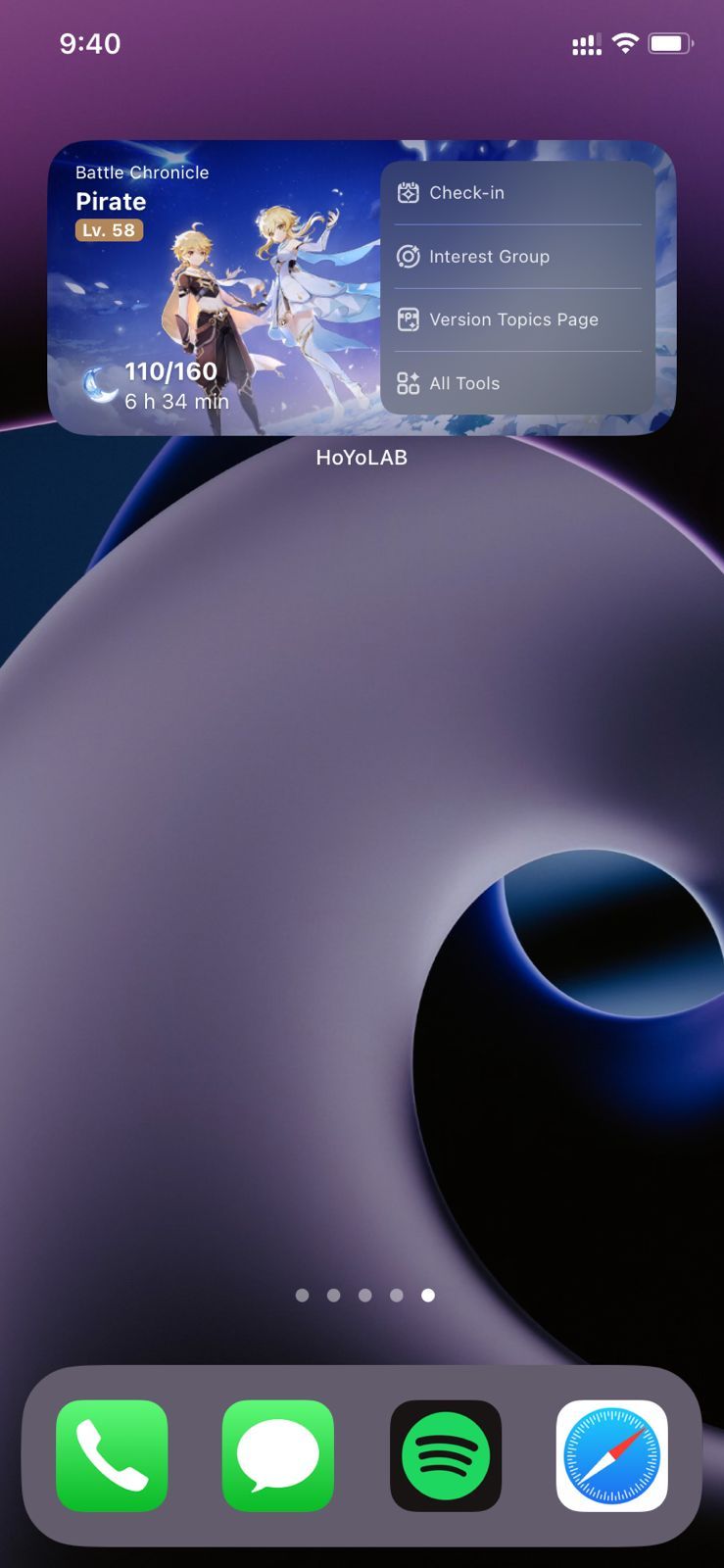 Update IOS HoYoLAB app Genshin Impact | HoYoLAB