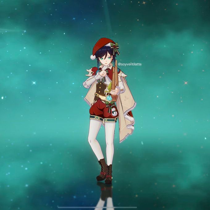 Fan-made Venti & Barbara Skins Genshin Impact | HoYoLAB