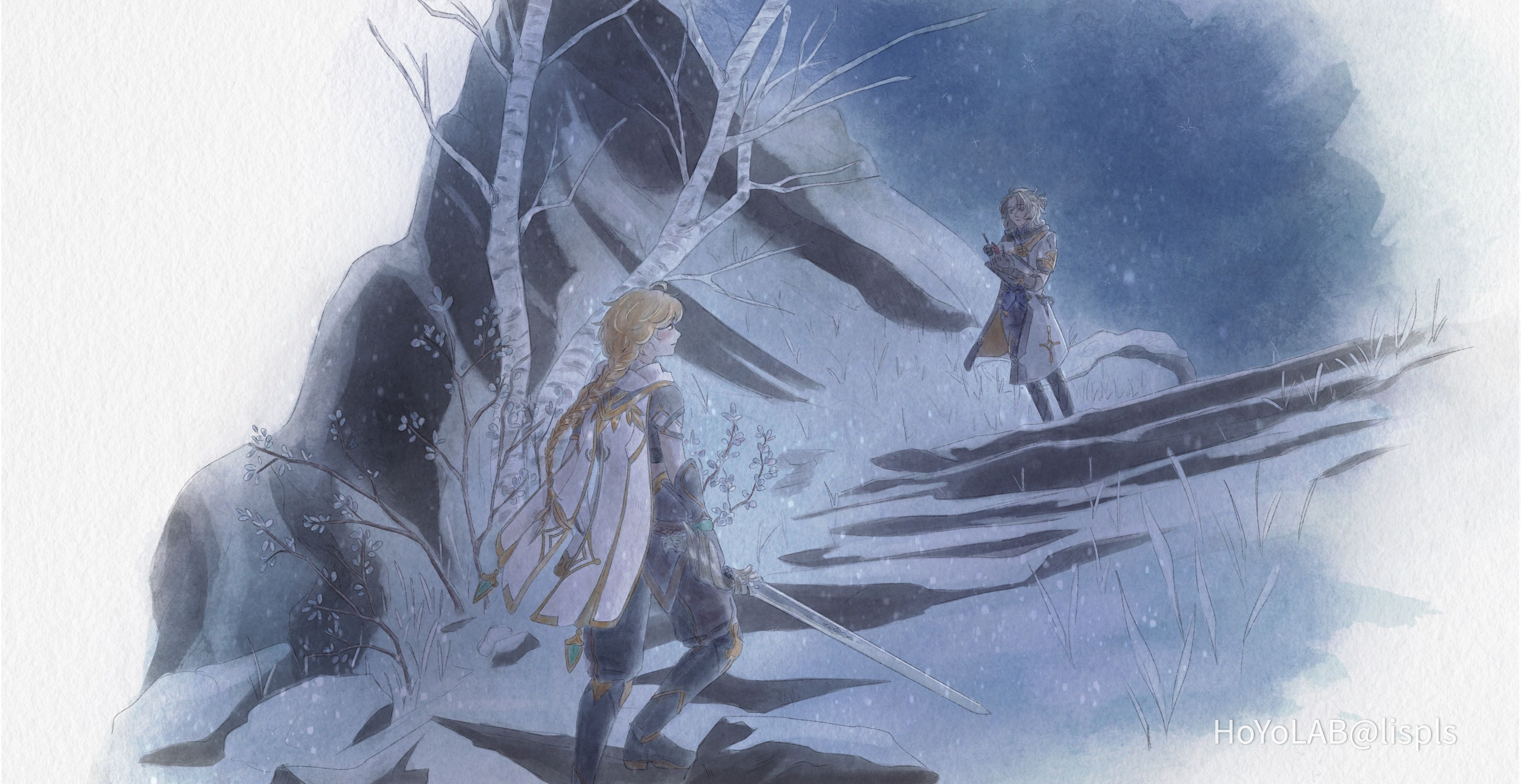 Meeting in the Snow Genshin Impact | HoYoLAB