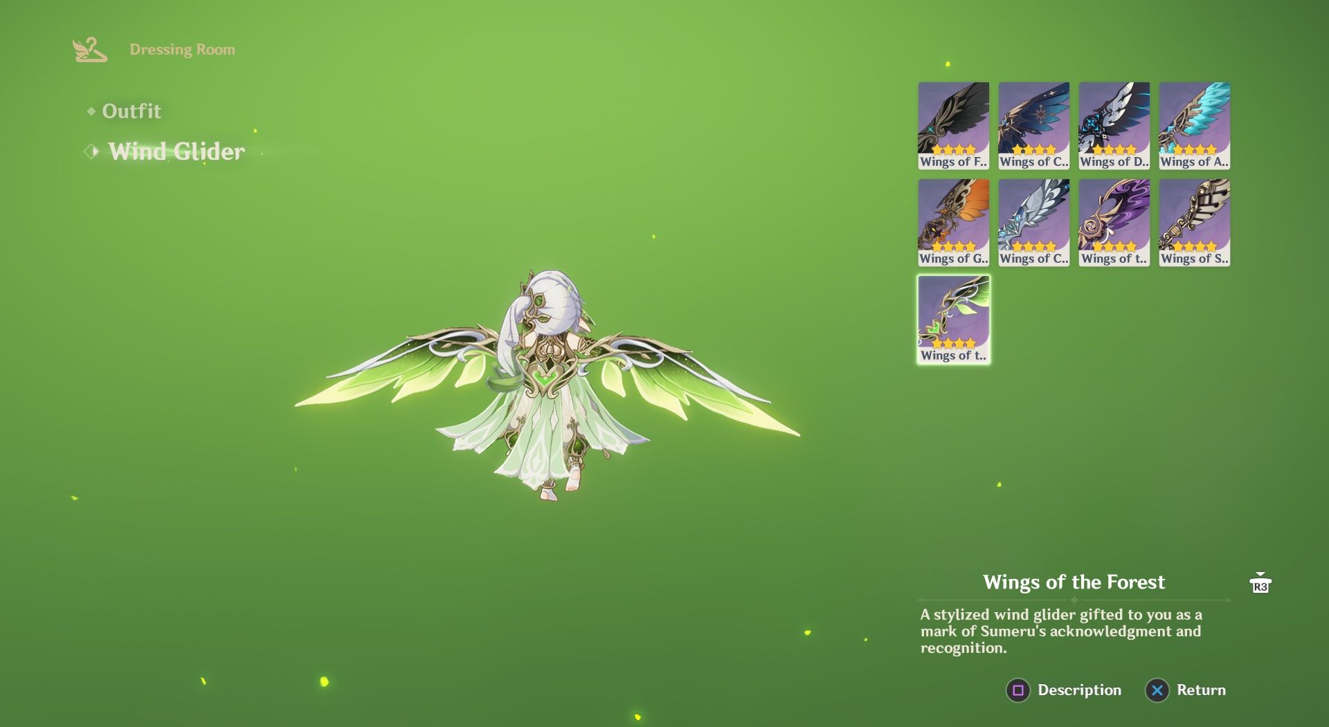 Sumeru Wind Glider Genshin Impact | HoYoLAB