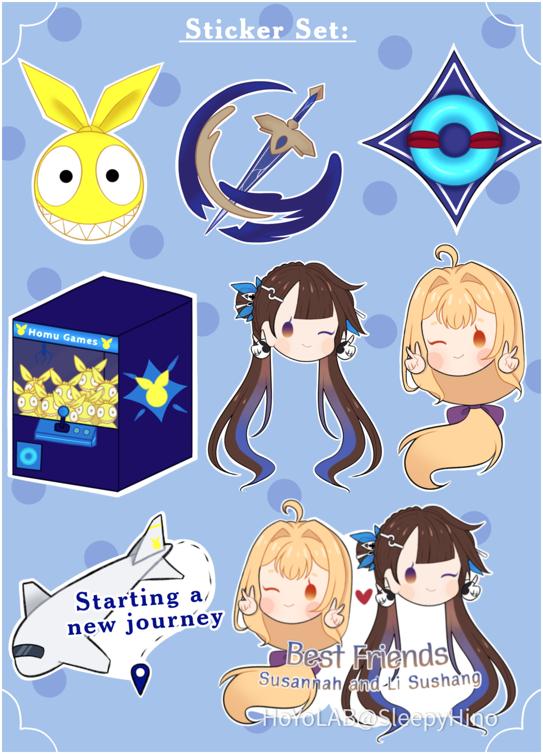 Sticker Designs Honkai Impact 3rd | HoYoLAB