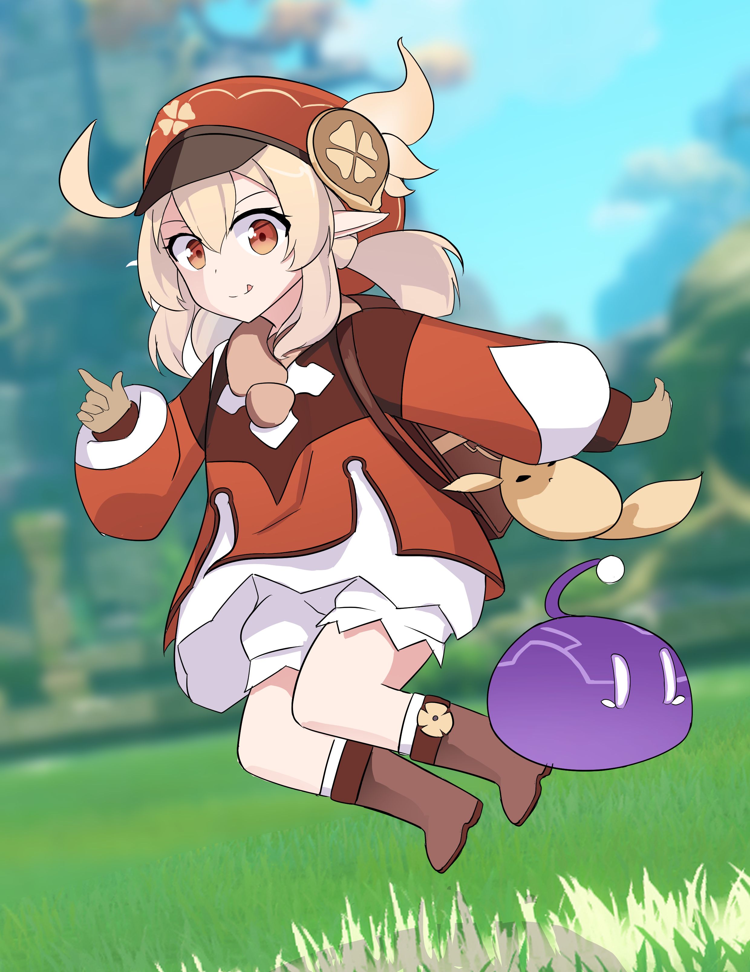 There's a demon inside Klee Genshin Impact | HoYoLAB