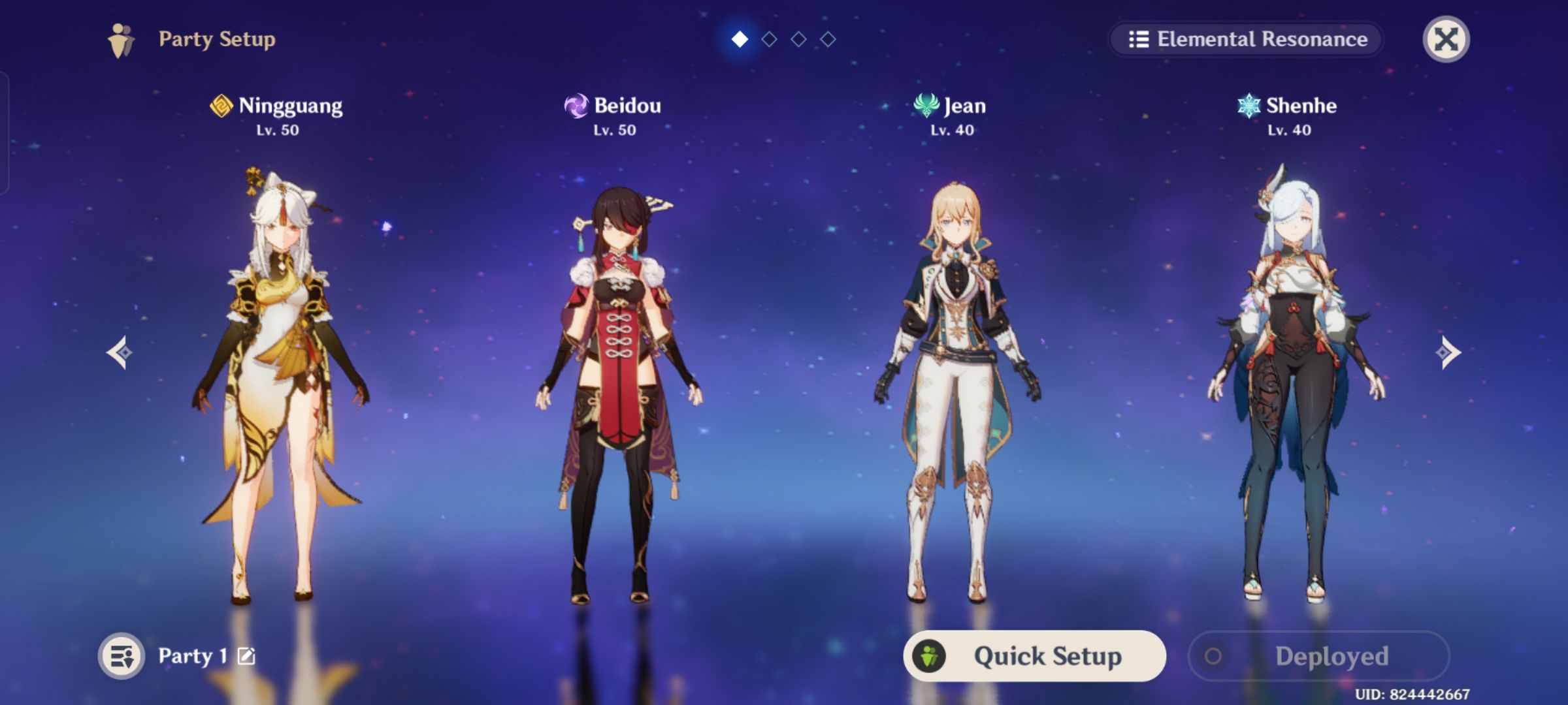 My Team Genshin Impact | HoYoLAB