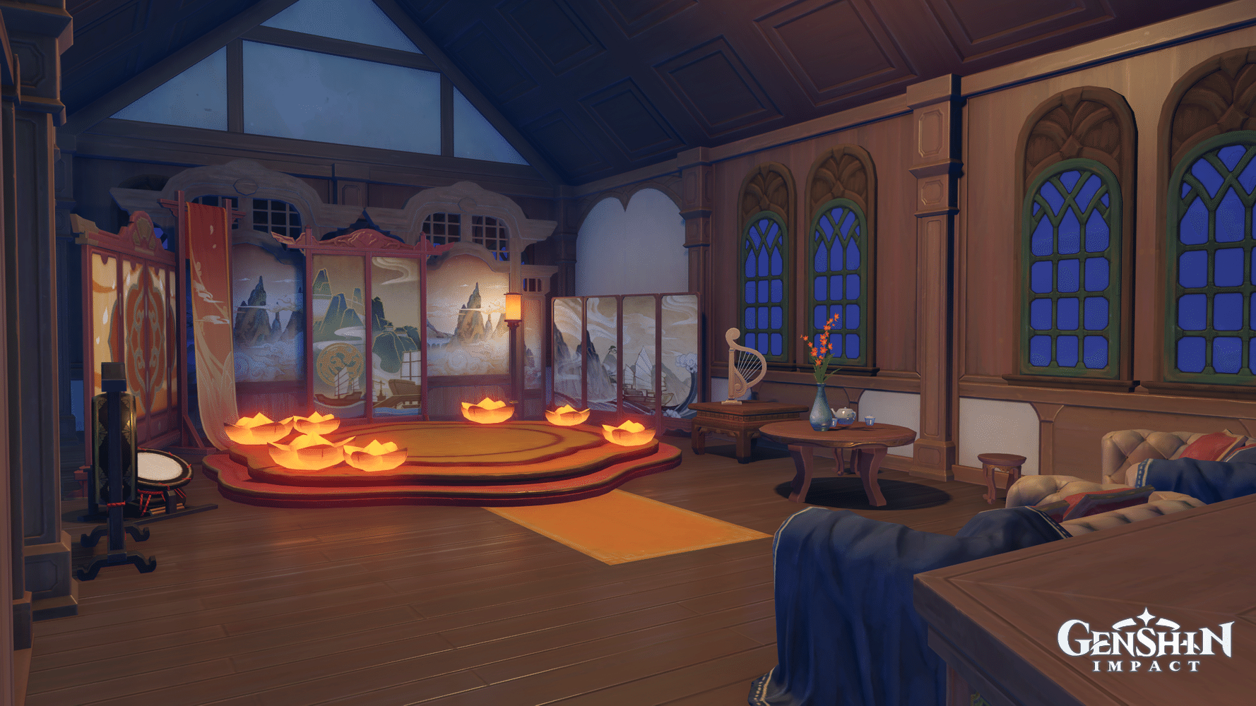 Inazuman Walled House Genshin Impact | HoYoLAB