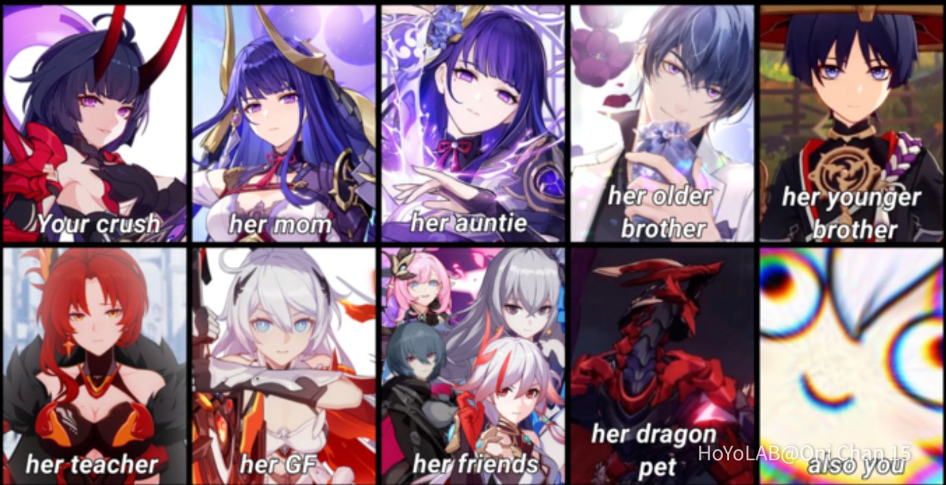 Family meme Honkai Impact 3rd | HoYoLAB