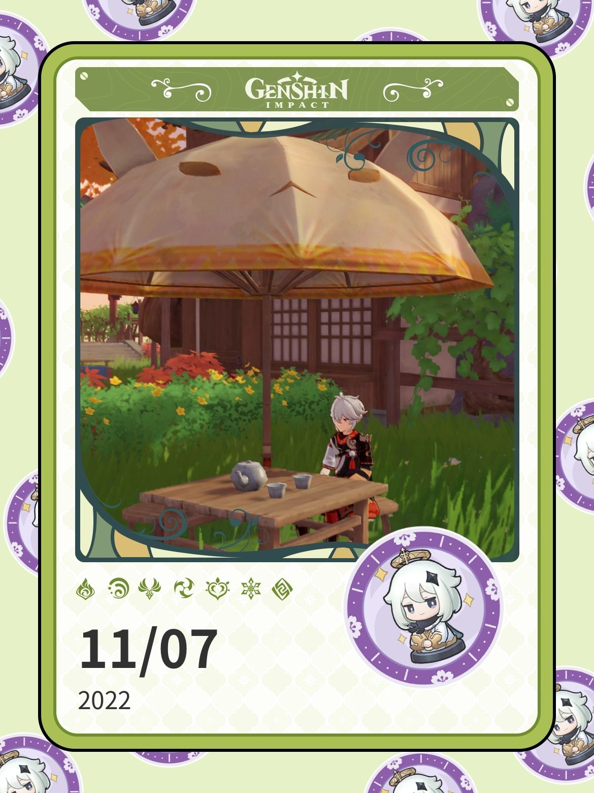 11/07 Diary - # Serenitea Pot Showcase | Genshin Impact | HoYoLAB