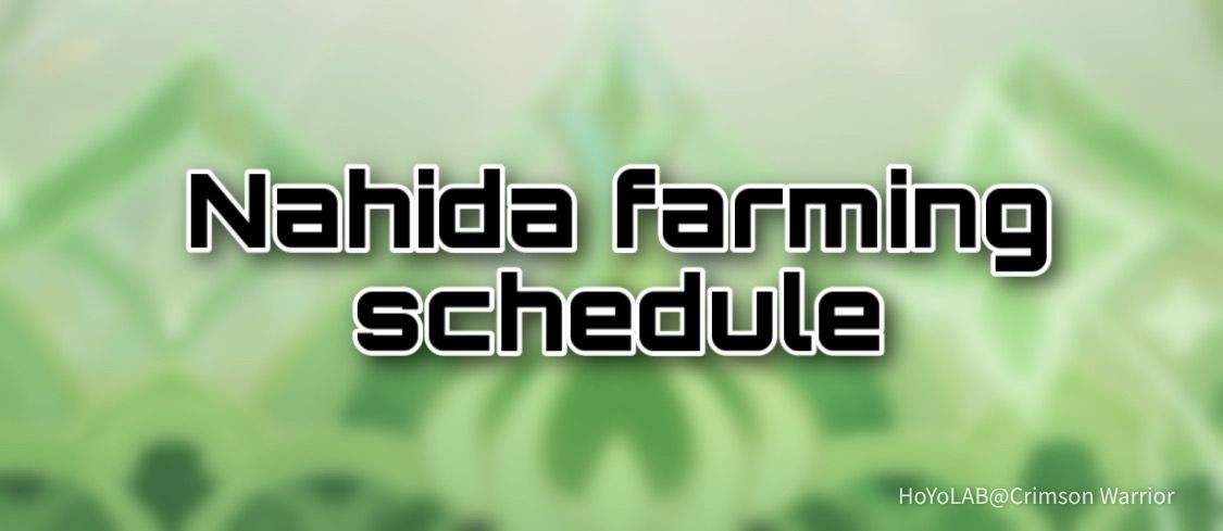 [Ver. 3.2] Nahida build Infographic | Genshin Impact | HoYoLAB