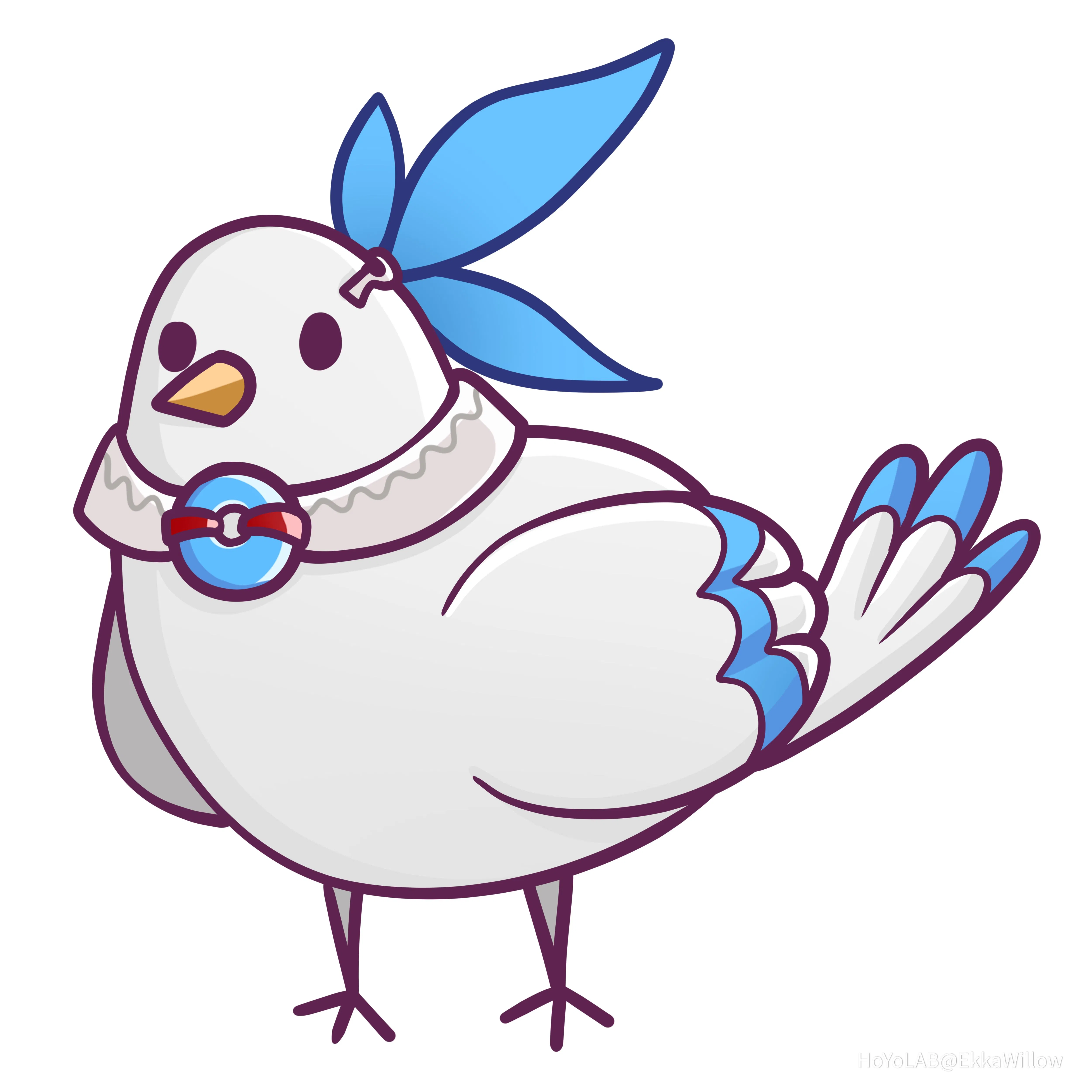 Li Sushang Birb Sticker Honkai Impact 3rd | HoYoLAB