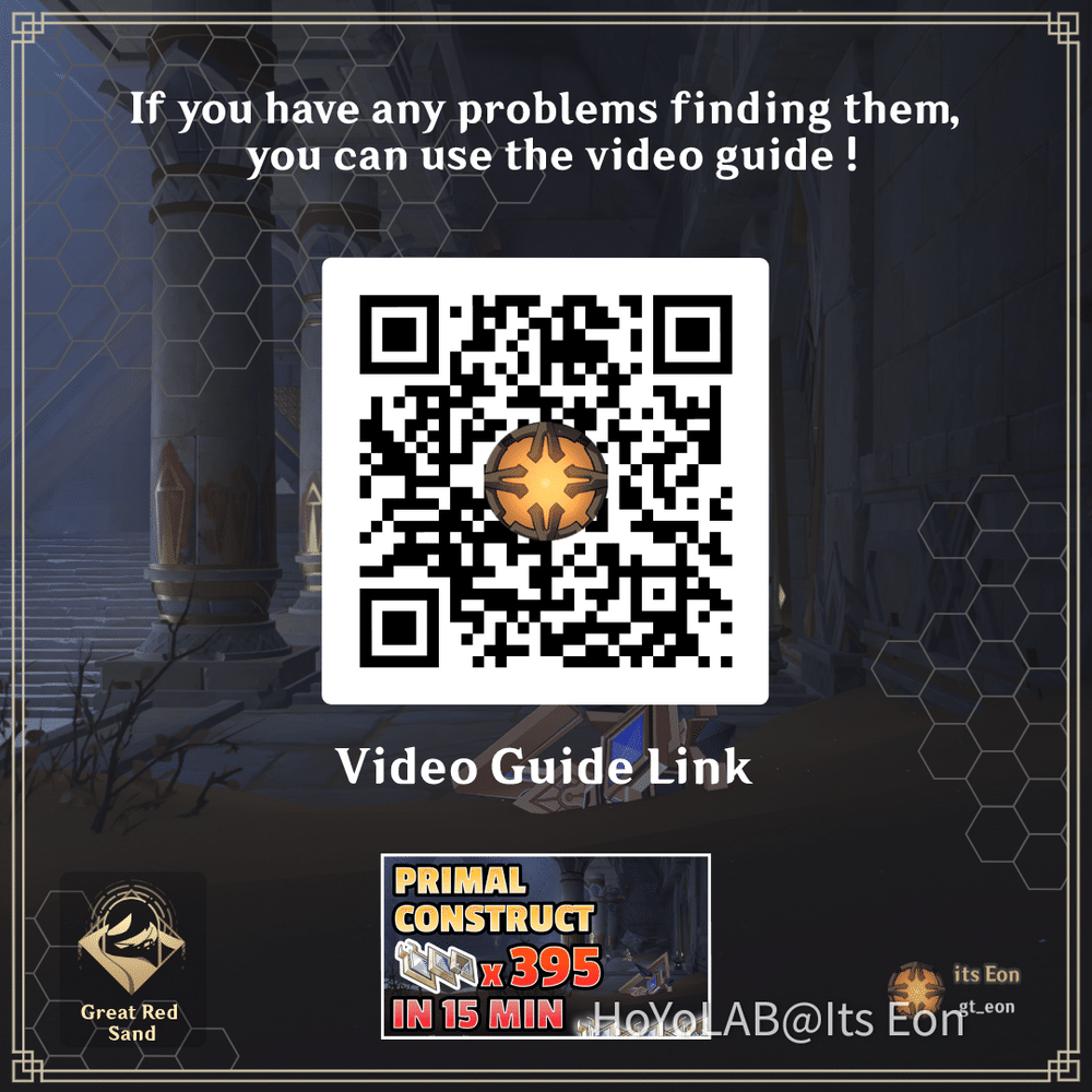 Primal Construct Farm (395 Prism Materials) EFFICIENT & FAST ROUTE ...