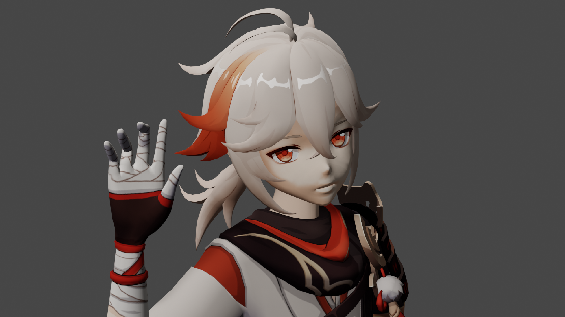 I Downloaded Genshin Models Into Blender With No Animating Experience ...