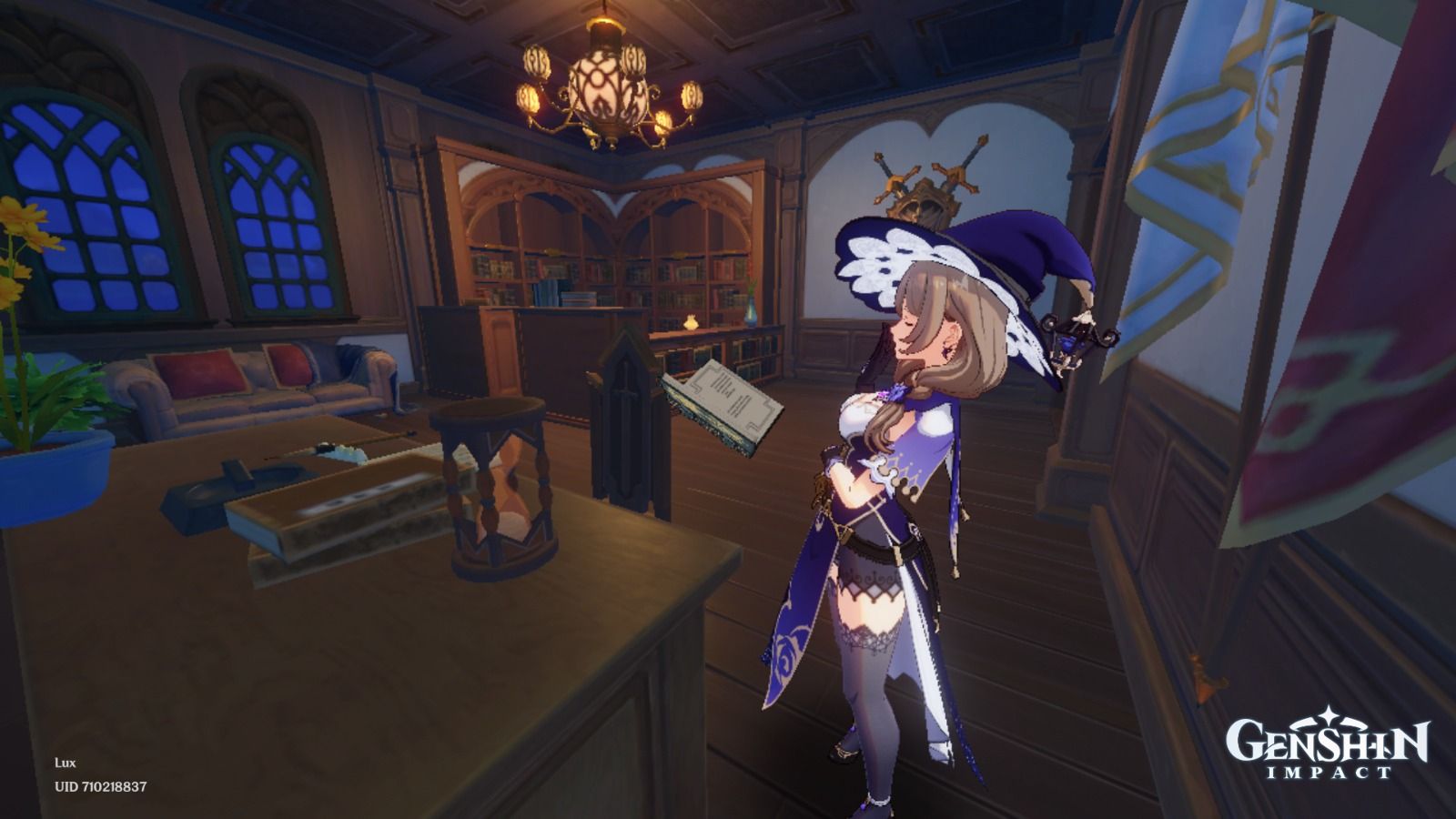 Lisa's office [serenitea pot interior design] Genshin Impact | HoYoLAB