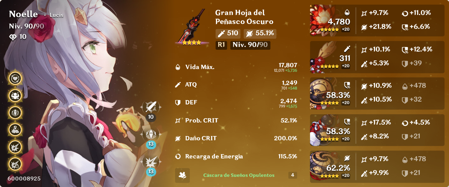 Noelle Arconte Geo 🤎 Genshin Impact | HoYoLAB