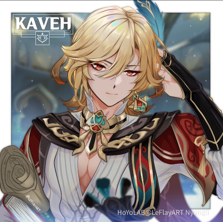 Kaveh looks so fine Genshin Impact | HoYoLAB