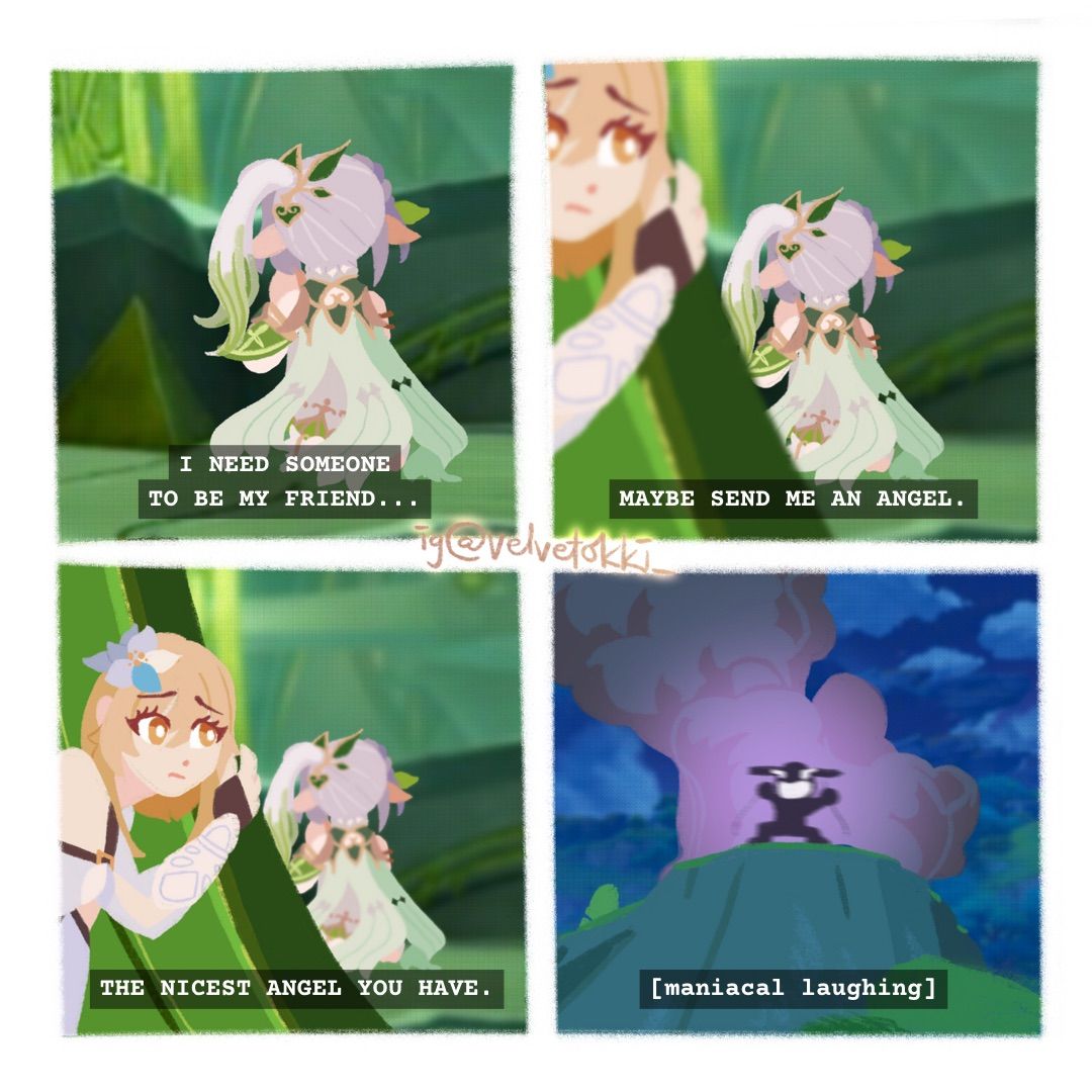 nahida praying for friends Genshin Impact | HoYoLAB