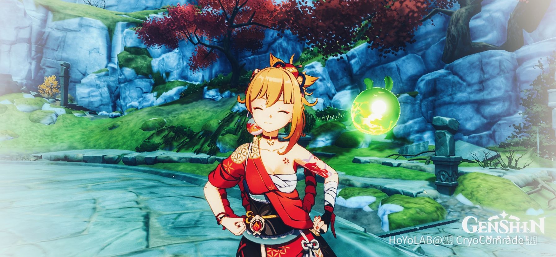 Yoimiya's Cute Pose After Her Normal Attacks Genshin Impact | HoYoLAB