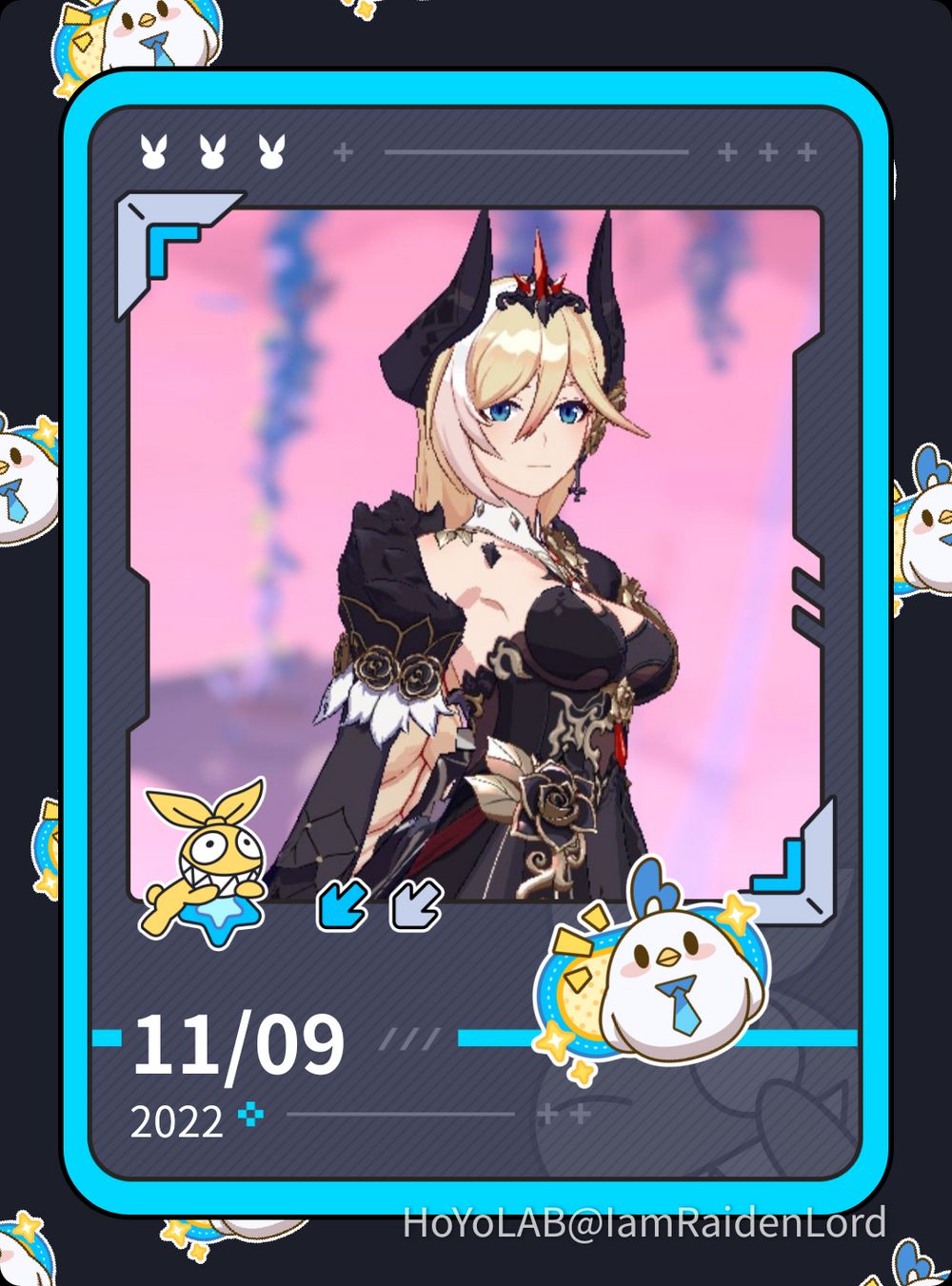 11/09 Diary -# Hyperion Today Honkai Impact 3rd | HoYoLAB