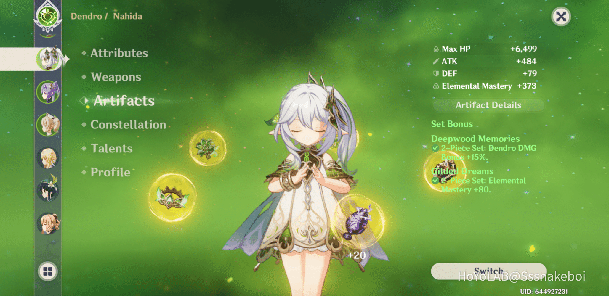 Nahida build update Genshin Impact | HoYoLAB