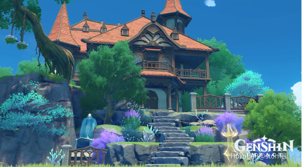 Main house on the beach teapot 🌺 Genshin Impact | HoYoLAB