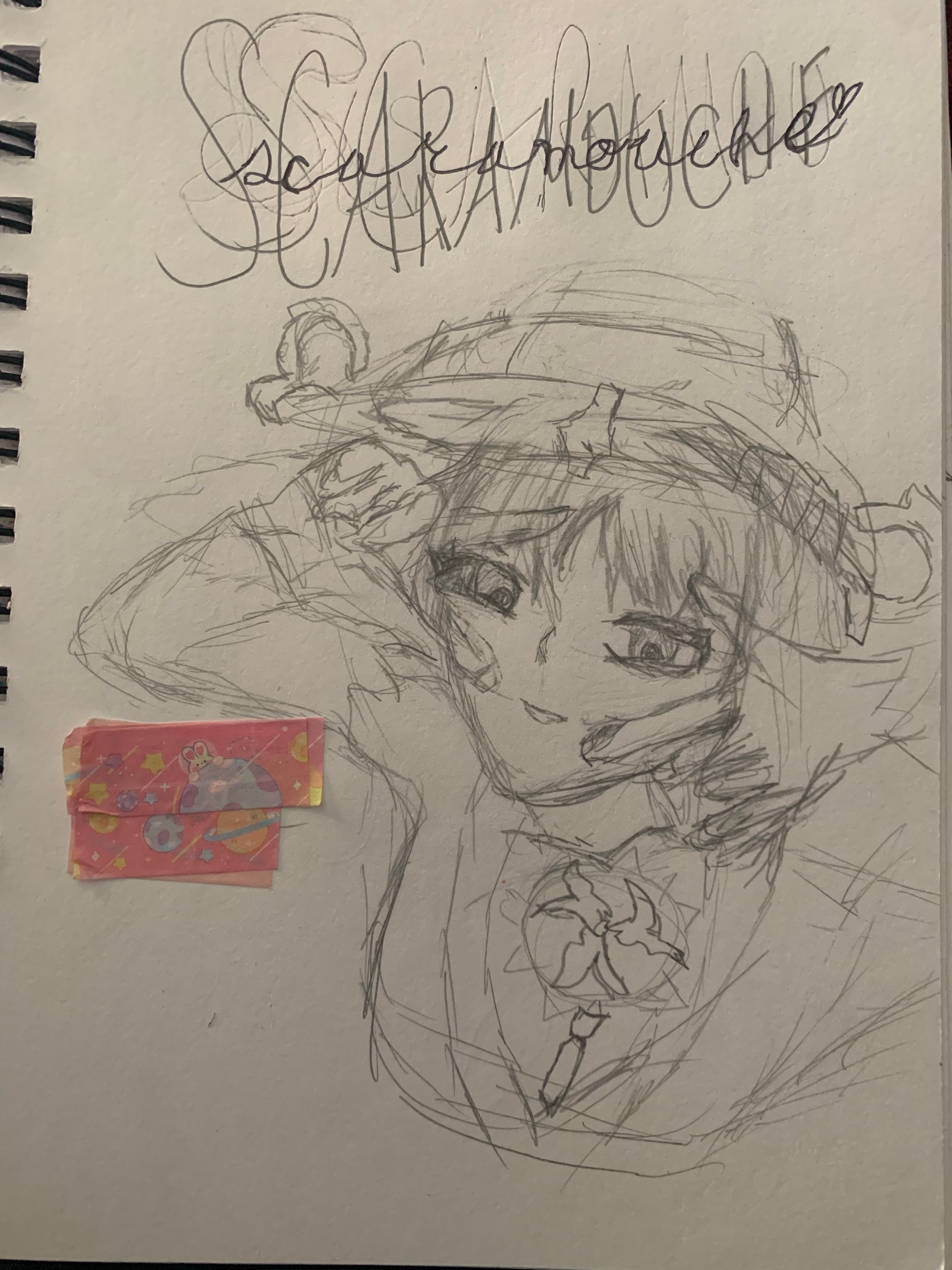 Scaramouche sketch! Genshin Impact | HoYoLAB