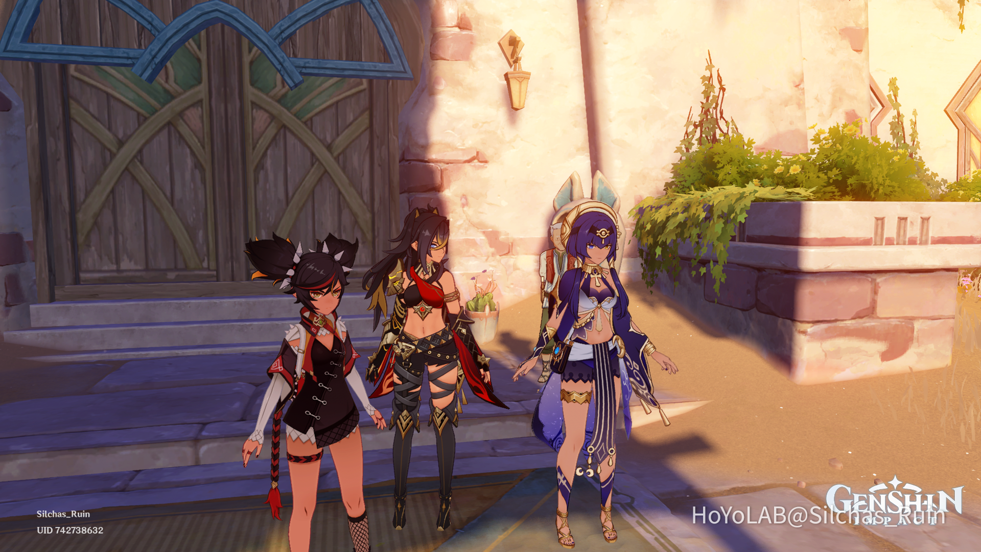 Xinyan, Candace and Dehya Together Genshin Impact | HoYoLAB