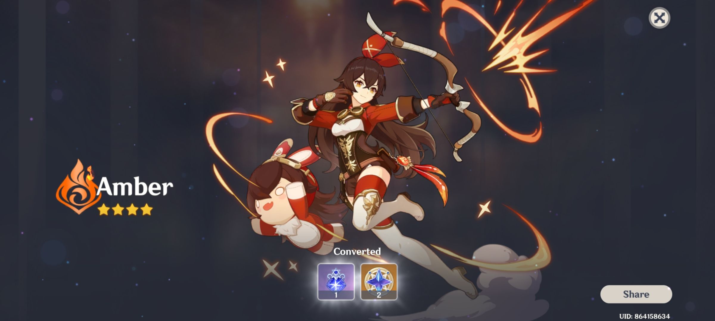 c1 amber Genshin Impact | HoYoLAB